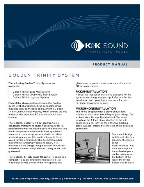 GOLDEN TRINITY SYSTEM