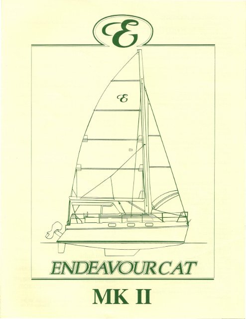 EndeavourCat 30 MKII - Endeavour Catamarans
