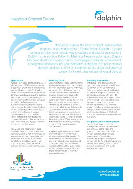 Datasheet - Magna Systems & Engineering