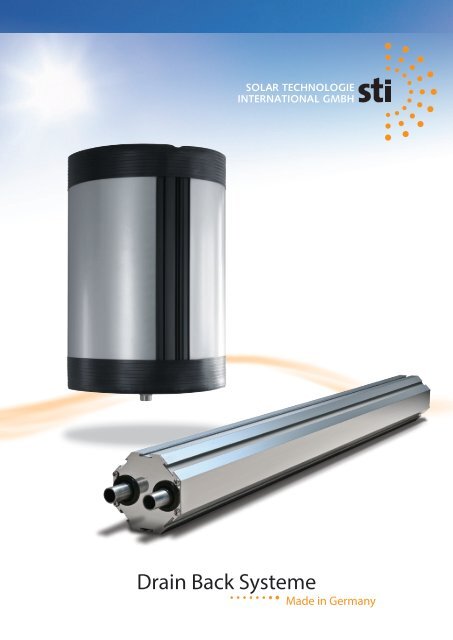 Drain Back Systeme - Mare Solar