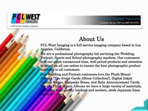 Professional photo labs