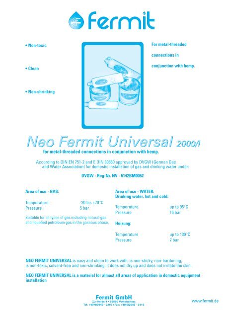 Neo Fermit Universal 2000/I