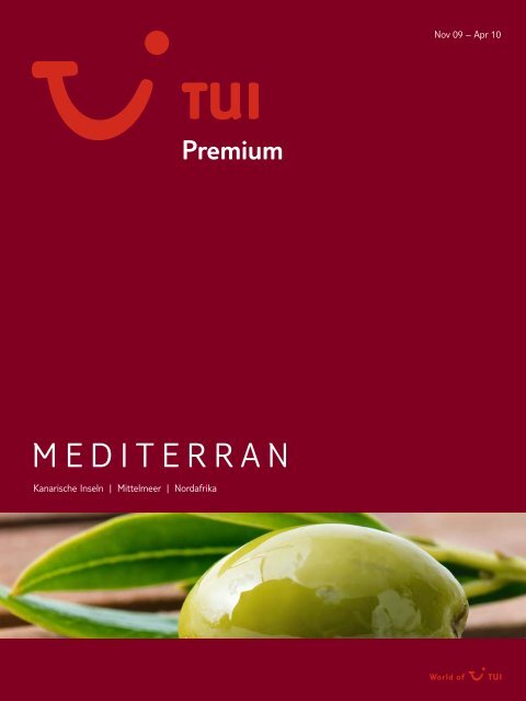 TUI - Premium: Mediterran - tui.com - Onlinekatalog