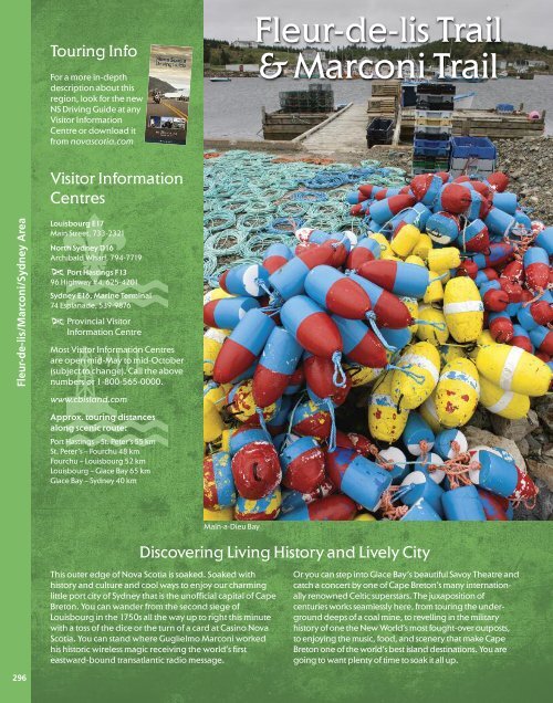 Fleur-de-lis Trail & Marconi Trail - Nova Scotia