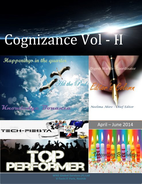 Cognizance Vol - II