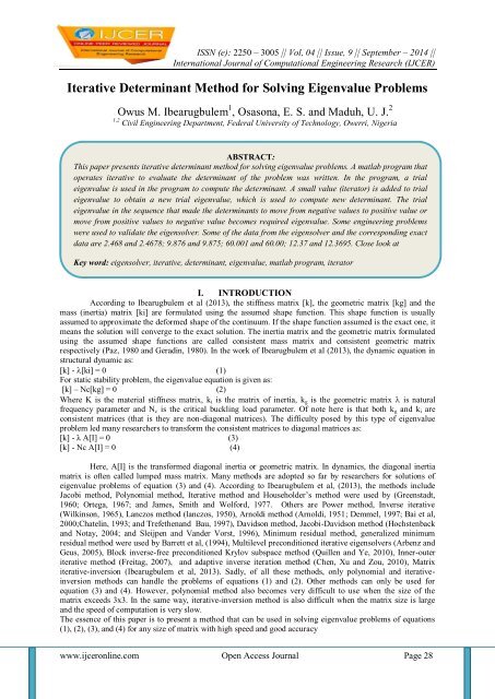 Iterative Determinant Method For Solving Eigenvalue Problems 4580