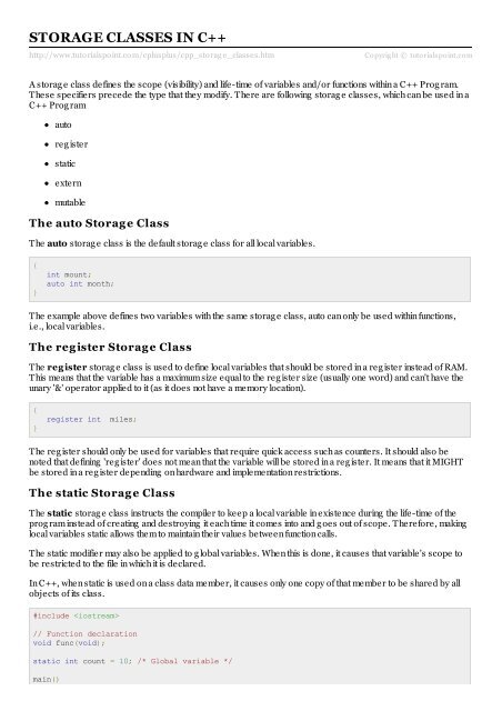 PDF Version - Tutorials Point