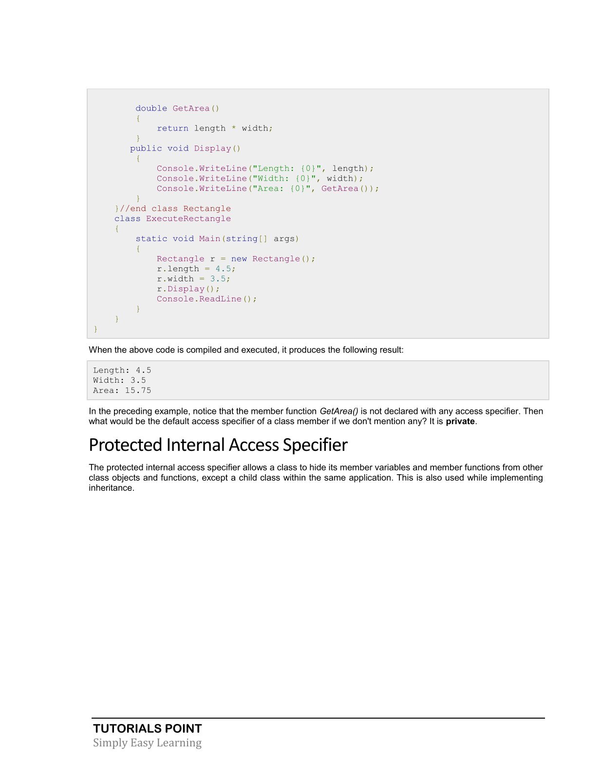 private static member variable c++