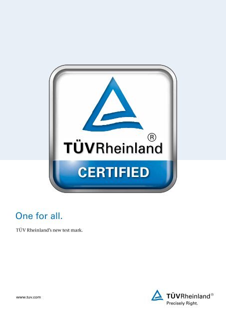 FAQ Test Mark - Tuv