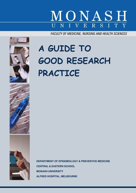 A GUIDE TO GOOD RESEARCH PRACTICE - Ambulance Victoria
