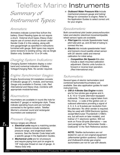 Teleflex Tach Wiring Diagram - Wiring Diagram