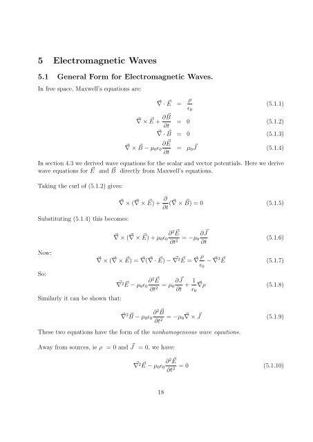 5 Electromagnetic Waves