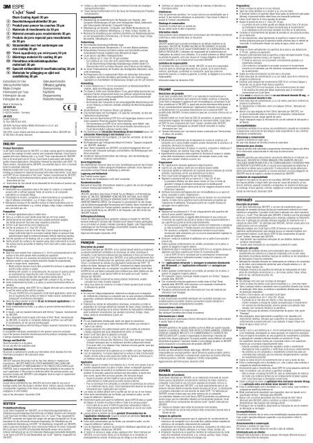 CoJet Sand IFU - WE - Dental Lab â High Quality Dental Laboratory