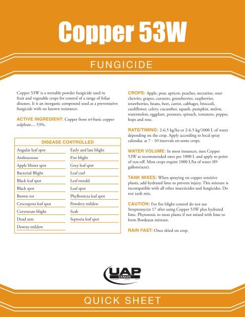 Copper 53W - UAP