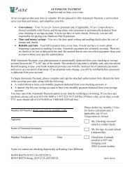 PCA ASSESSMENT REQUEST FORM - UCare