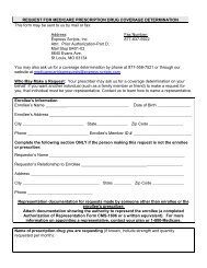 PCA ASSESSMENT REQUEST FORM - UCare