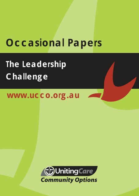 The Leadership Challenge (PDF) - UnitingCare Community Options
