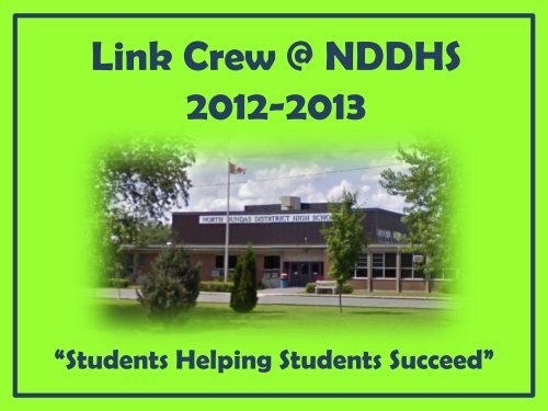 Link Crew Information Slide Show