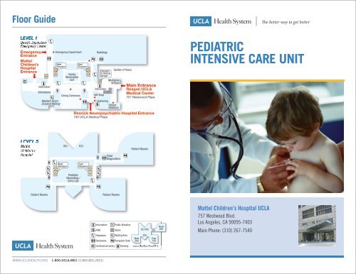 Pediatric Intensive Care Unit (PICU) - UCLA Health System