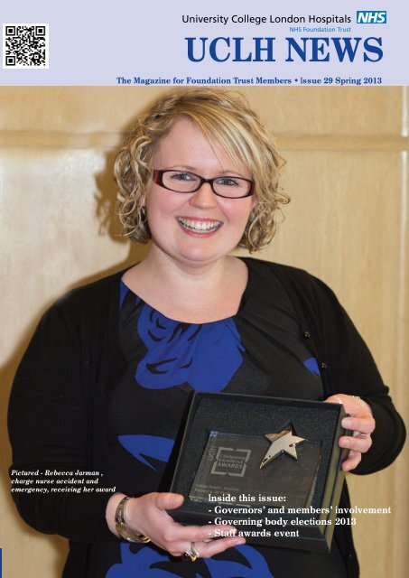 UCLH News, Spring 2013, p.3 - University College London Hospitals