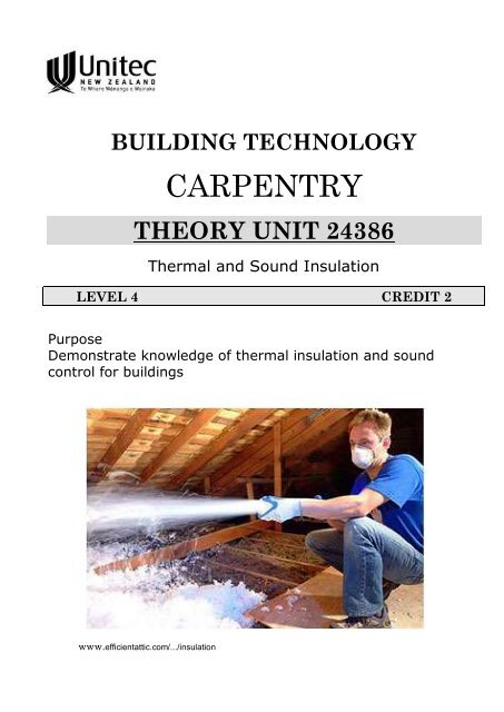 CARPENTRY - Unitec