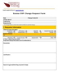 Project Change Request Form