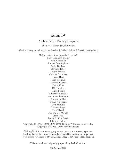 Gnuplot Font Size Plotting Data In The Terminal With Gnuplot