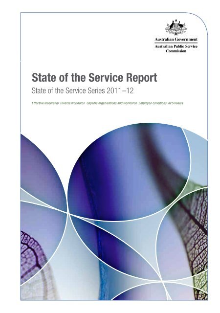 State of the Service - Australian Public Service Commission