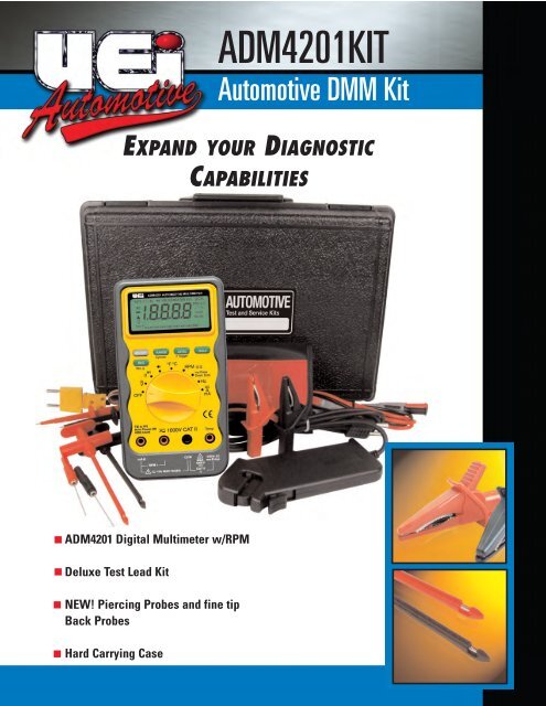 Data Sheet - UEi Automotive