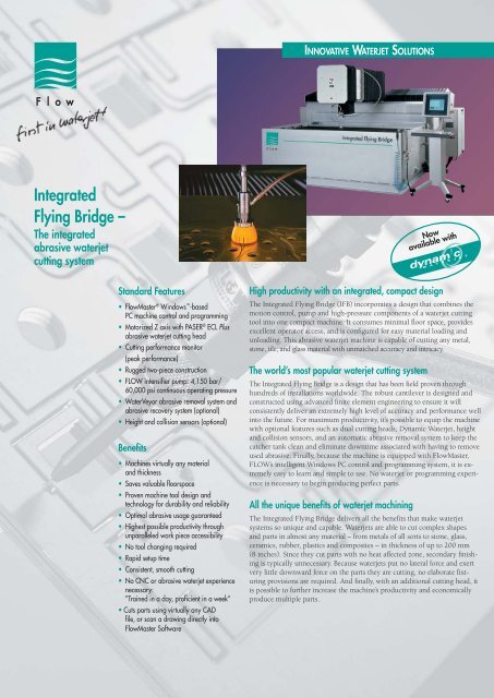 Integrated Flying Bridge â - Flow International Corporation