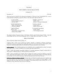 Joint Federal Travel Regu