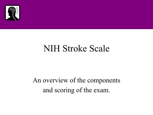 NIH Stroke Scale
