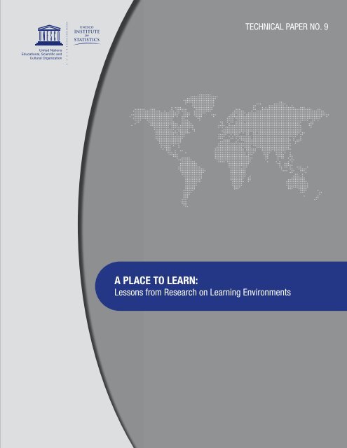 A Place to Learn: Lessons from Research on Learning Environments