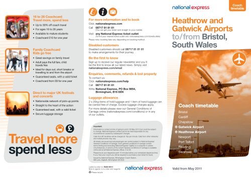 200 timetable - National Express