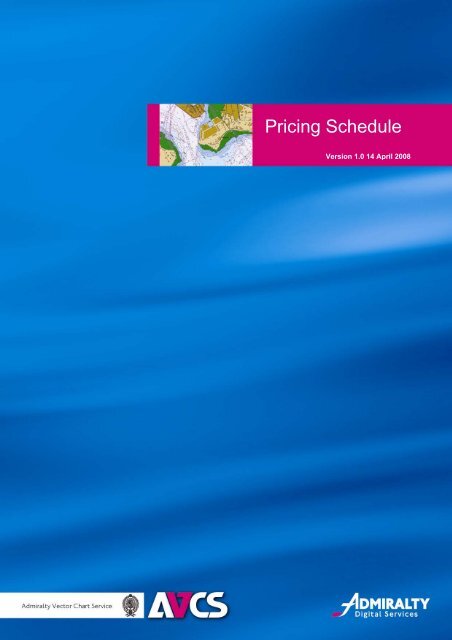 Admiralty Vector Chart Service - United Kingdom Hydrographic Office