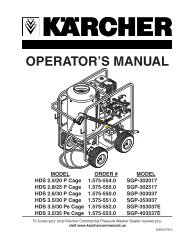 pump exploded view and parts list - Shark Pressure Washers