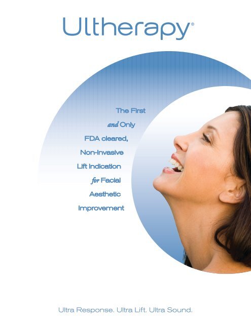 Download the Ulthera Product Brochure - Ultherapy