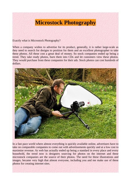 Microstock Photography