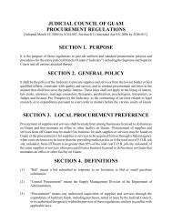 The Judiciary of Guam - Unified Courts of Guam