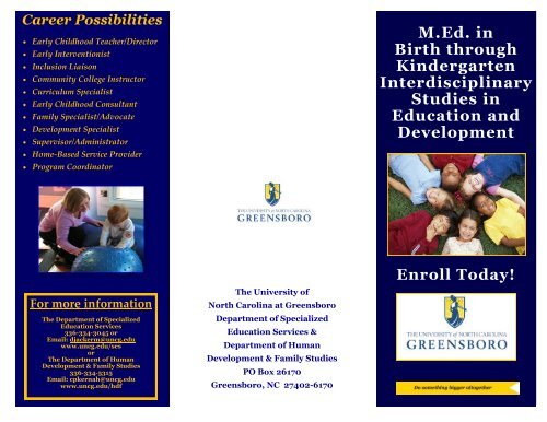 North Carolina Brochure