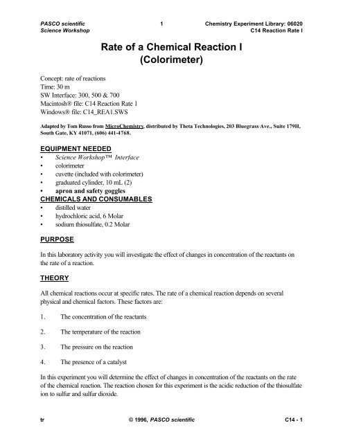 Report Sheet Lab 7 Chemical Reactions And Equations - Tessshebaylo