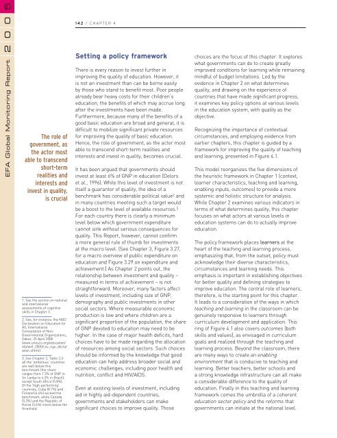 Setting a policy framework - Unesco