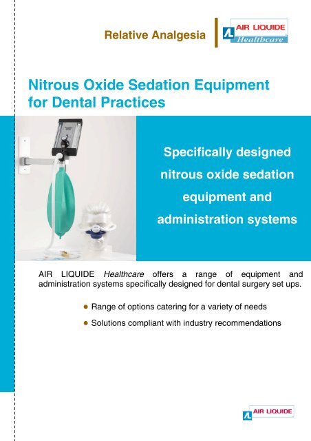 Nitrous Oxide Sedation Systems