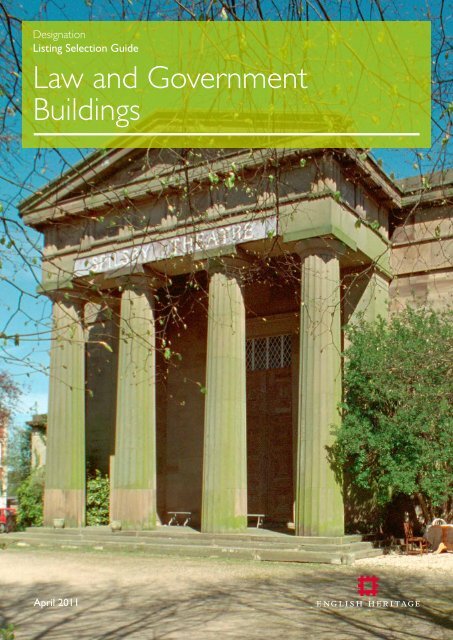 Law and Government Buildings - English Heritage