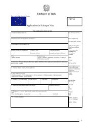 Schengen visa application form. - VFS Global