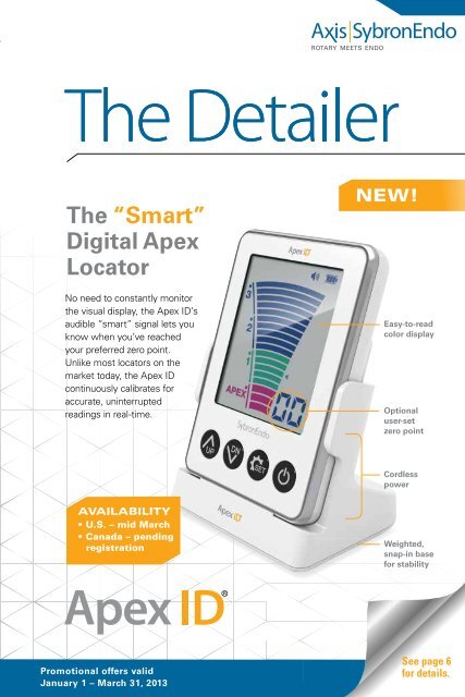 The â smartâ Digital Apex Locator
