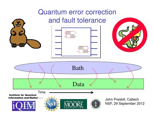 Quantum Error Correction And Fault Tolerance Caltech Theoretical