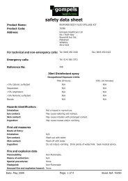 Display the safety data sheet for Purell Hygienic ... - Gompels.co.uk