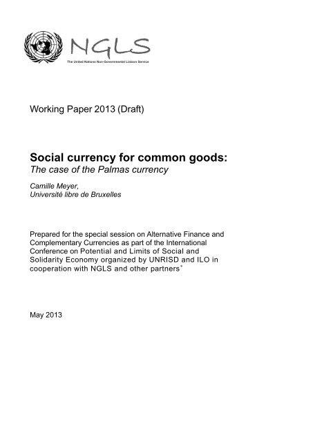 Paper - United Nations Research Institute for Social Development