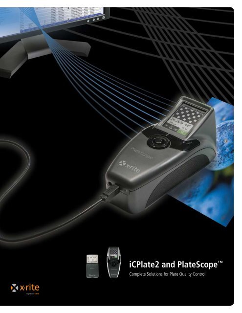 iCPlate2 and Platescope™ - Bodoni Systems Ltd